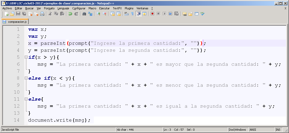 Lenguajes de script: Formas de agregar JavaScript en documentos HTML