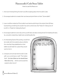 Glimmercat Education: Hammurabi and His Code