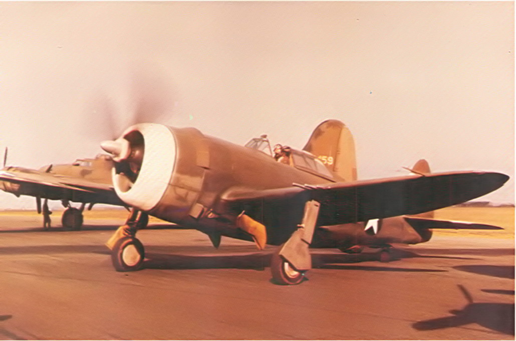 Le Republic P-47 "Thunderbolt".