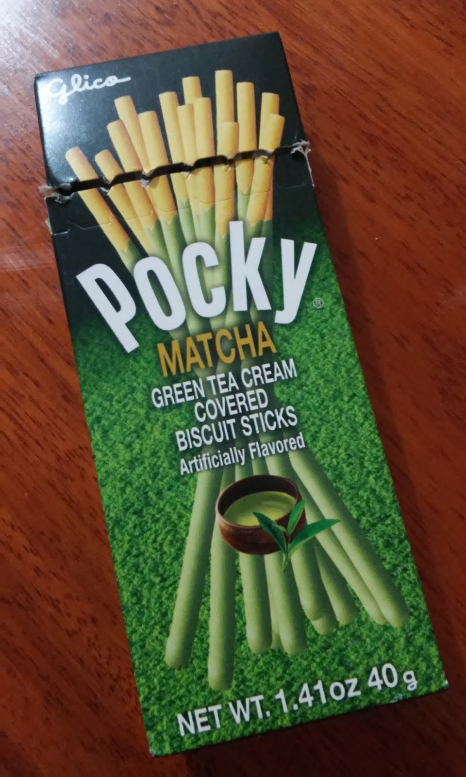 Sweet ♥ Scent: Dulces Asiaticos #Pocky Matcha (Green Tea)
