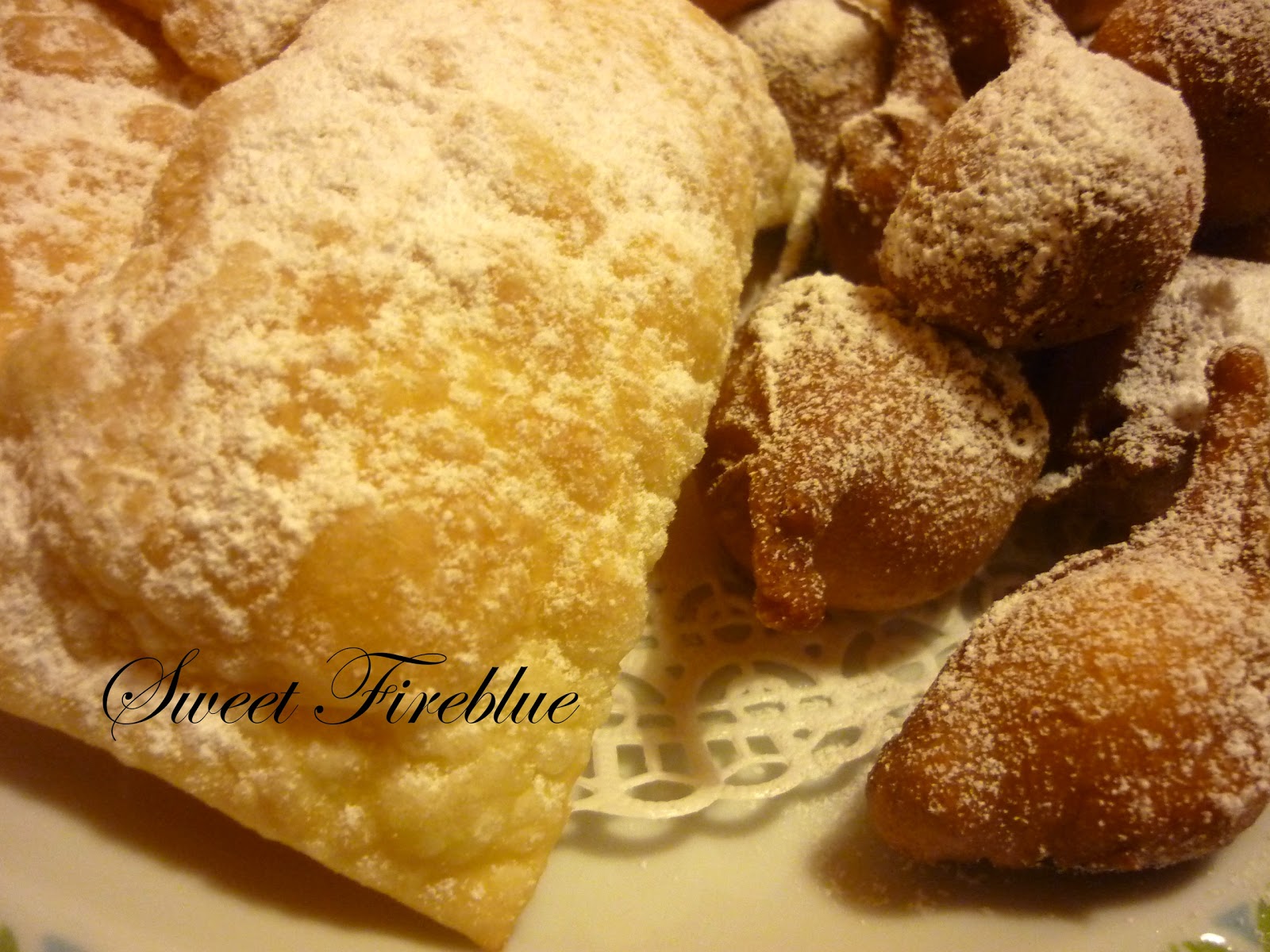 Sweet Fireblue: Crostoli e frittelle!!!!!!