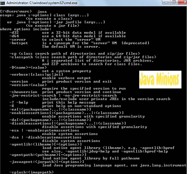 Java Minions: Java Environment Setup : Getting Started