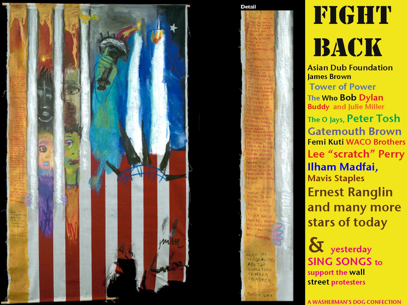 washerman's dog: Fight Back!: Music for the Wall Street Occupation