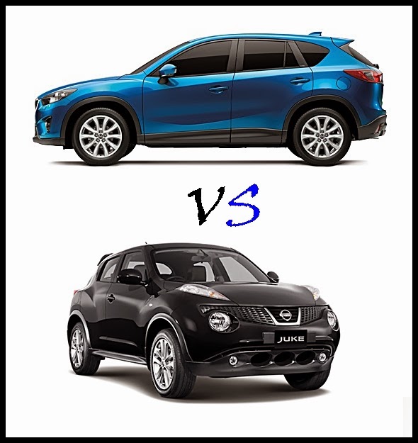 เจ้าชายทะเลทราย: เปรียบเทียบ NISSAN JUKE และ MAZDA CX-5