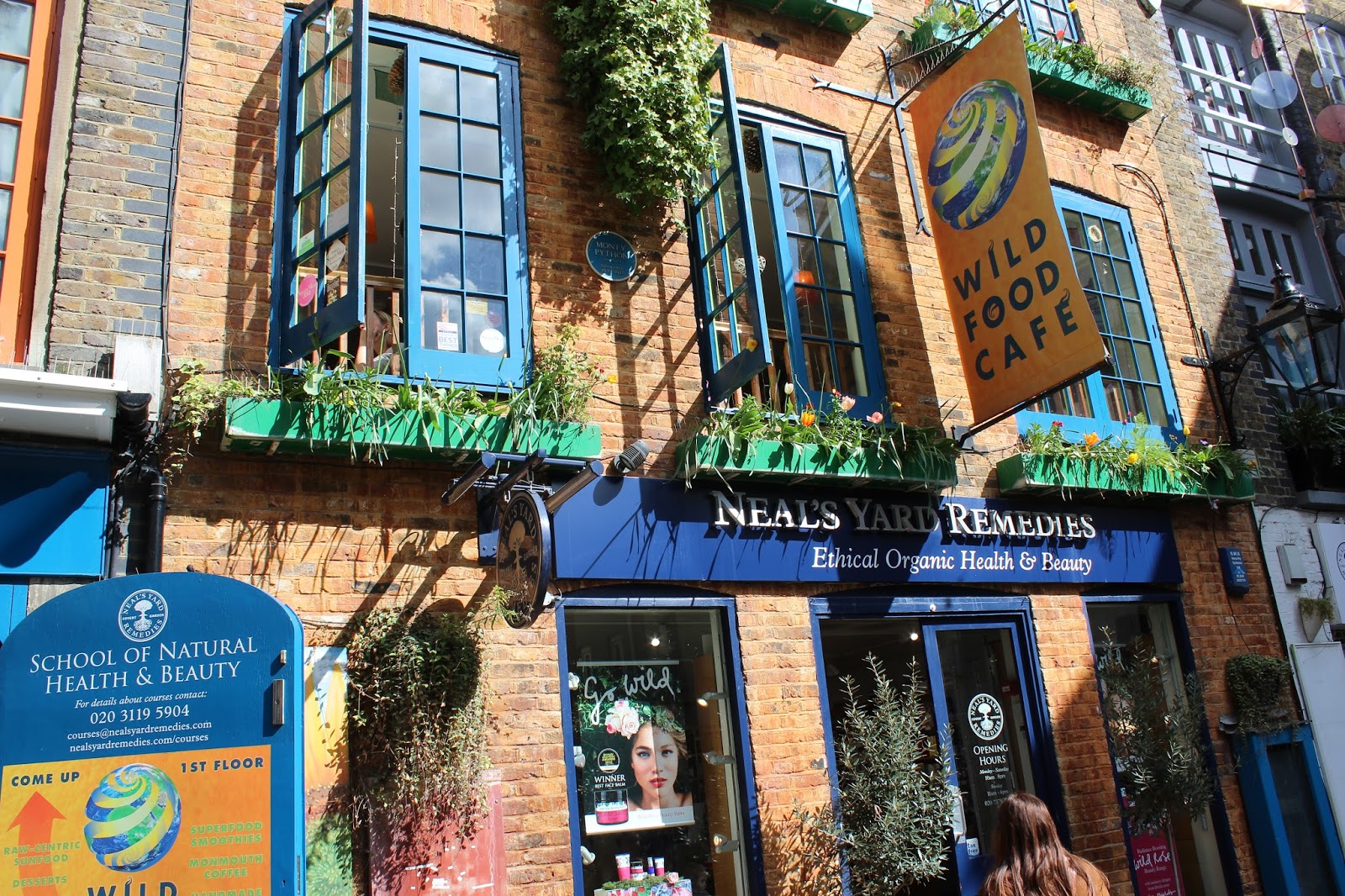 Best vegan cafe in London (aka the wild food cafe) | Emma's world