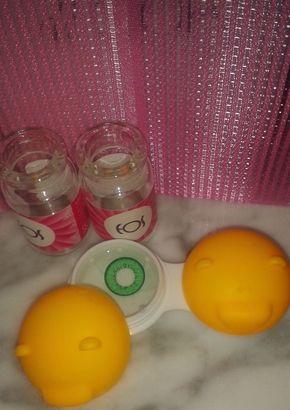 * Freak Muffin *: Review: EOS New Adult Green Circle Lens de Pinky Paradise
