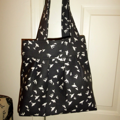 Pleated Purse: Flying Away ~ Dash of Rose