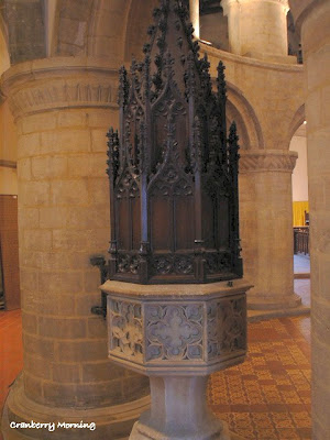 Cranberry Morning: The Round Church, Cambridge England