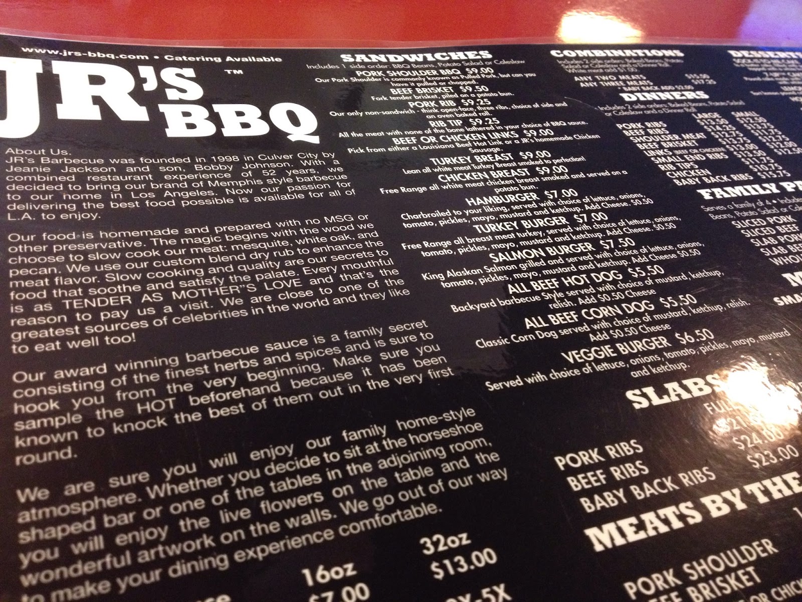 Bundts of Steel: JR's Barbeque