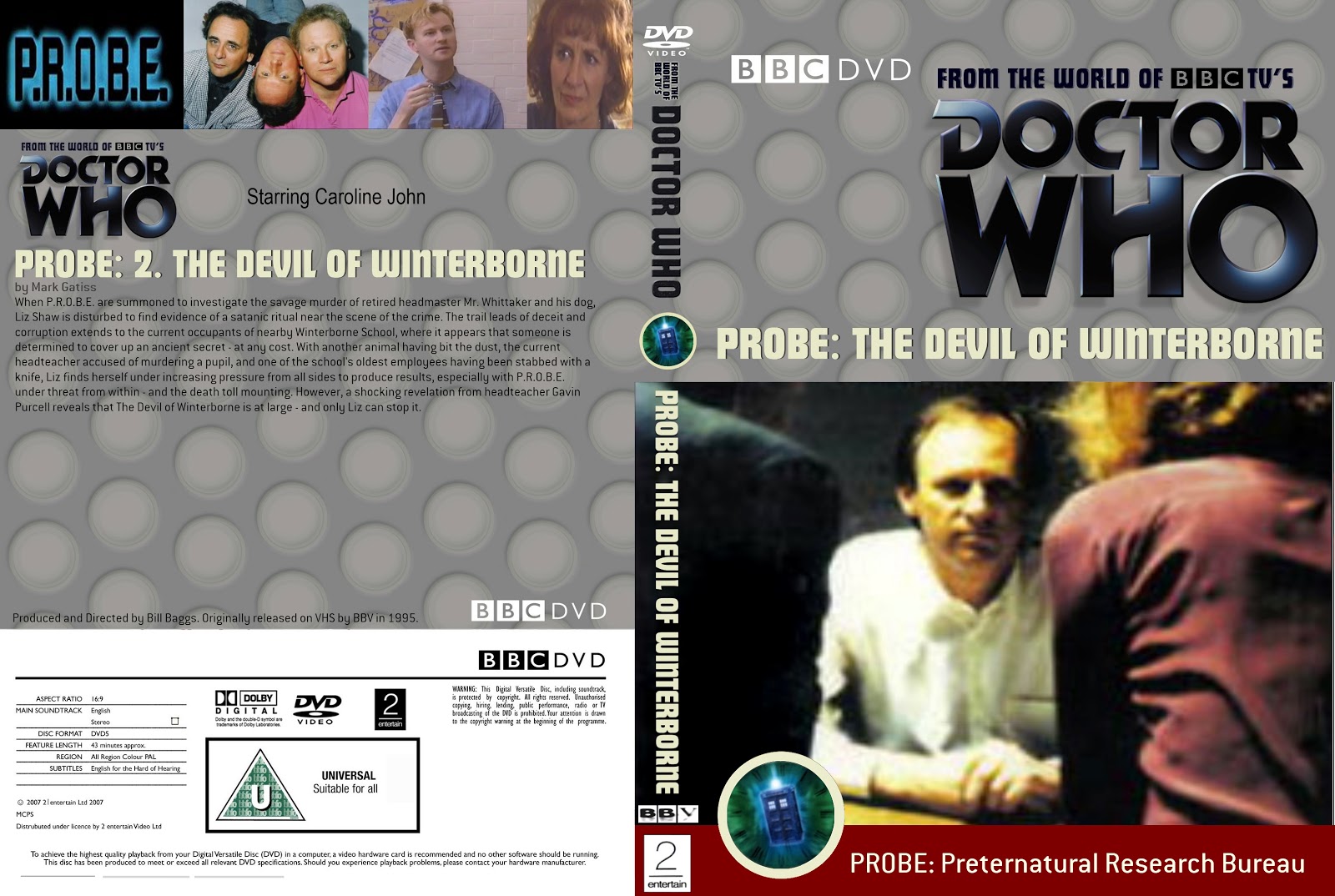 My Doctor Who Covers!: PROBE: The Devil Of Winterborne x 3