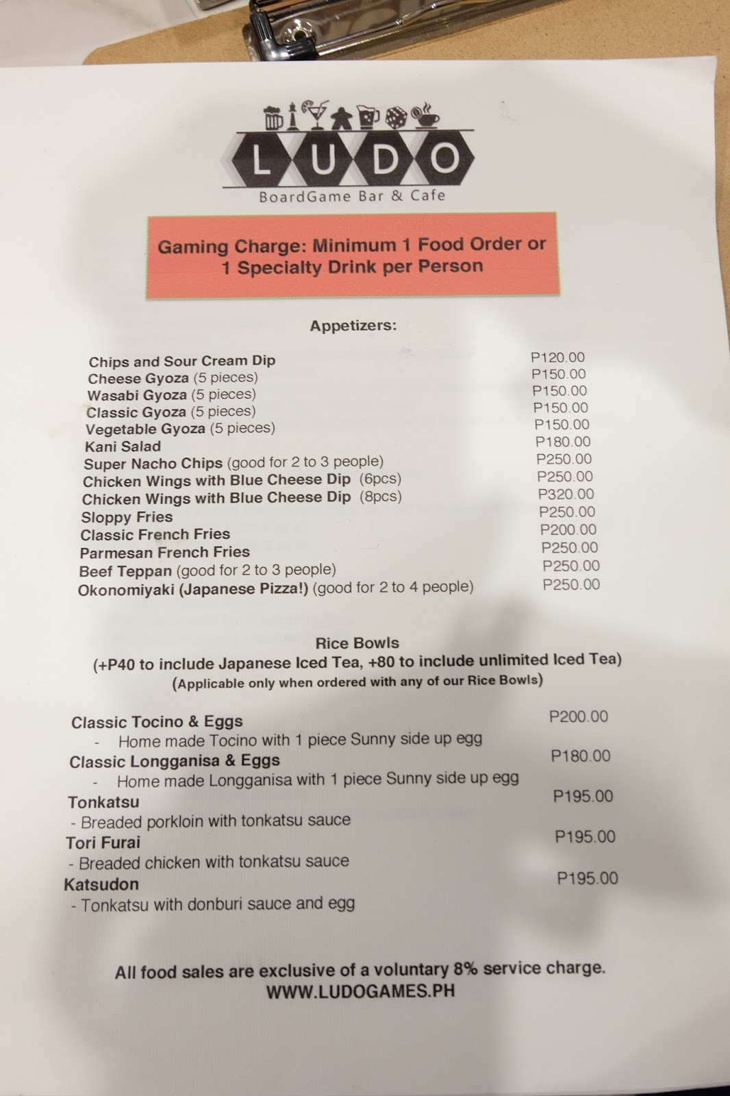 Ludo Boardgame Bar & Cafe, Makati - The Foodinista