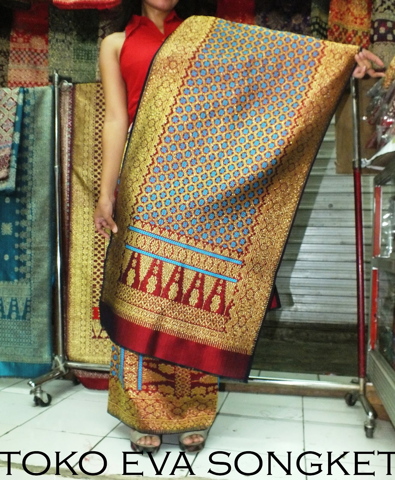 Jual Songket Palembang, Ulos Batak & kain tenun Indonesia