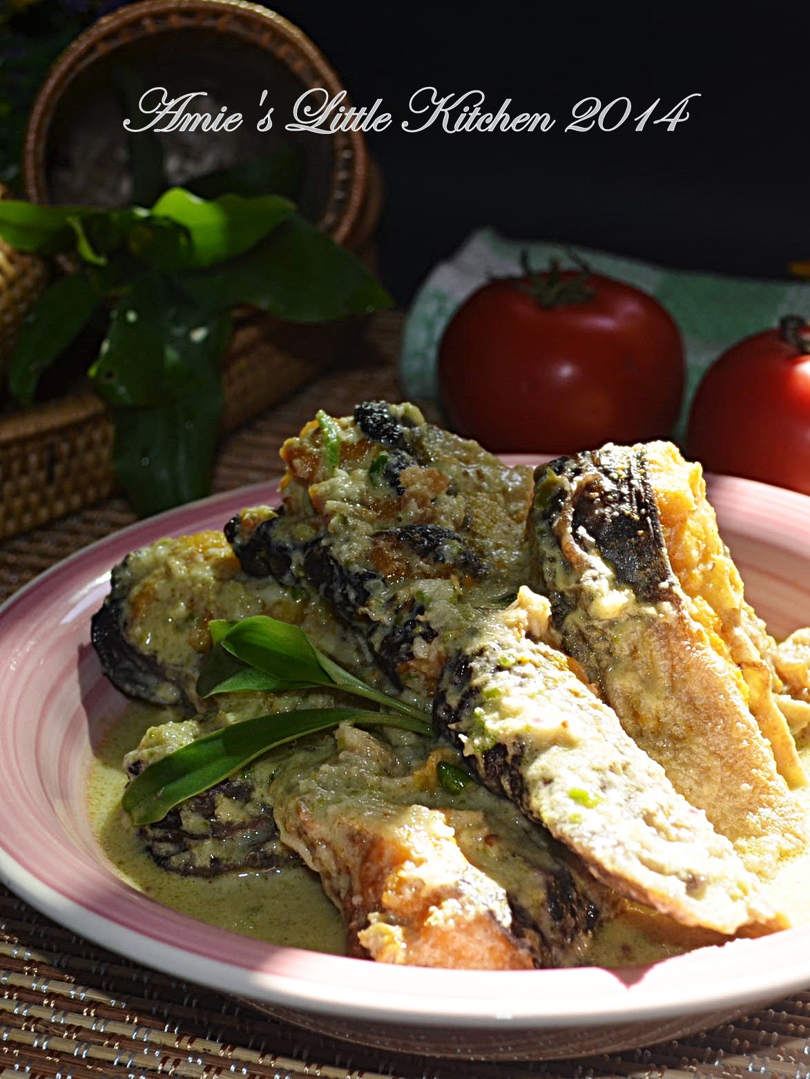 Ikan Patin Masak Lemak Cili Padi Dengan Cekur - Amie's Little Kitchen