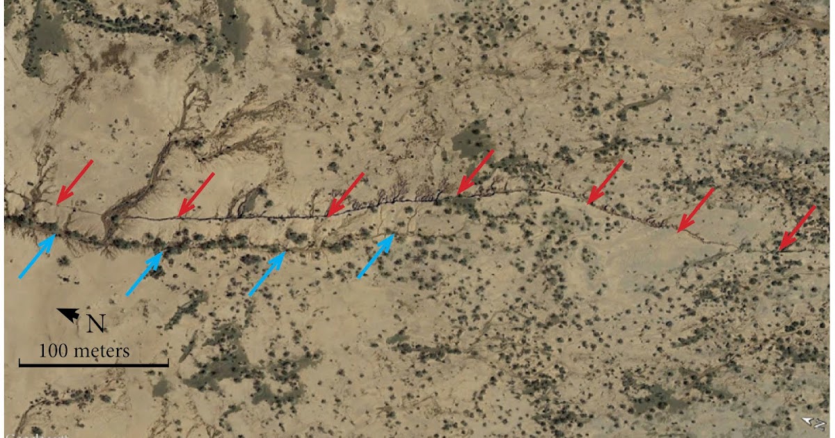 Arizona Geology: New two-mile-long earth fissure discovered in southern ...