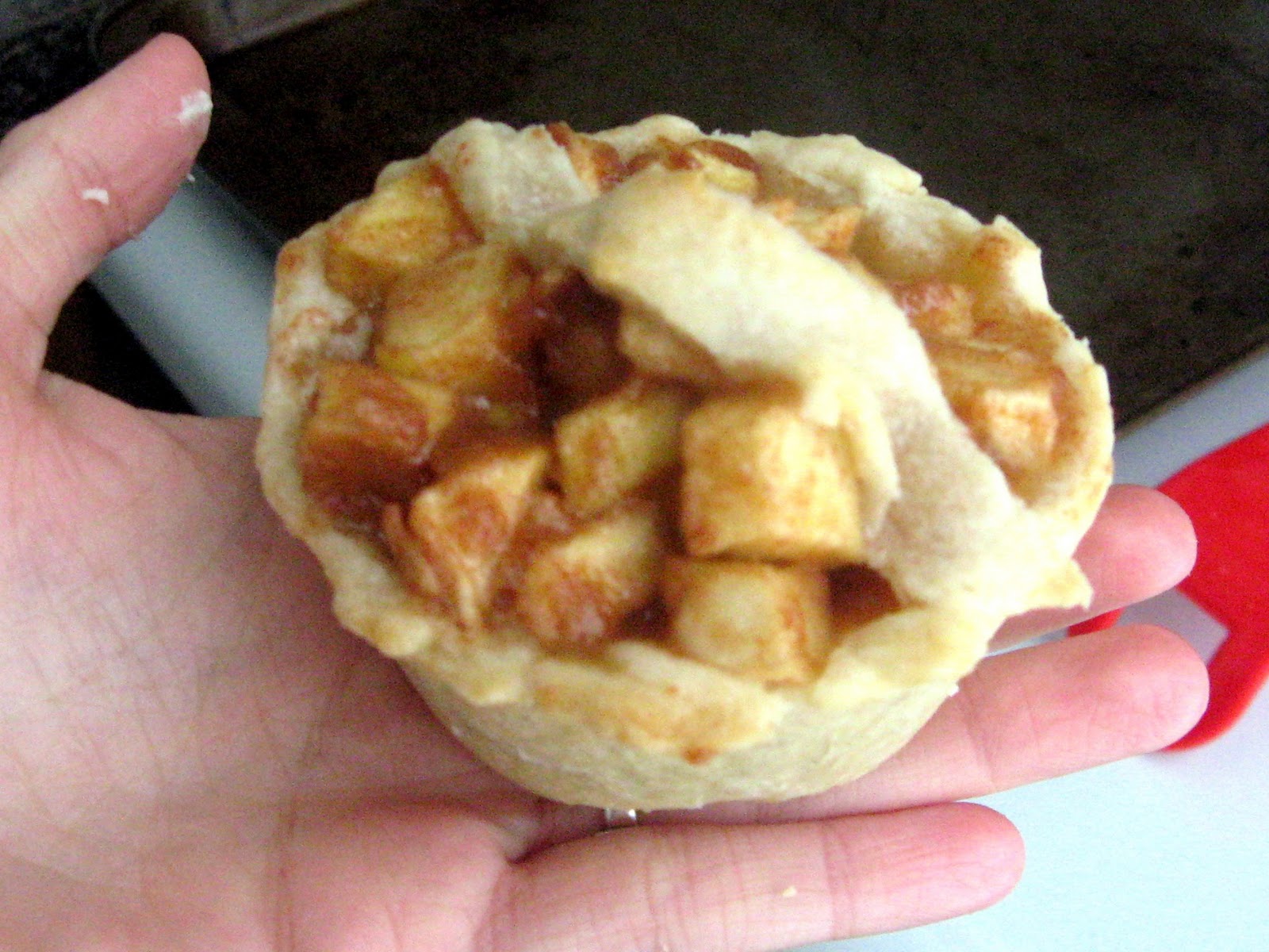 The Cooking Actress: Mini Apple Pies-Take 2: Holiday Recipe Exchange ...