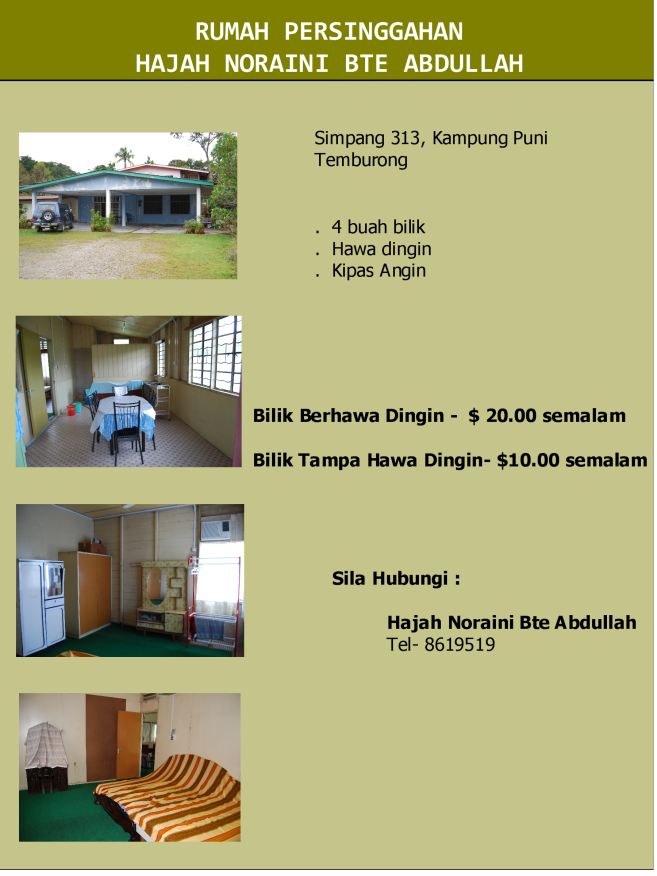 KNK BRUNEI: Homestay - Kg Puni Temburong
