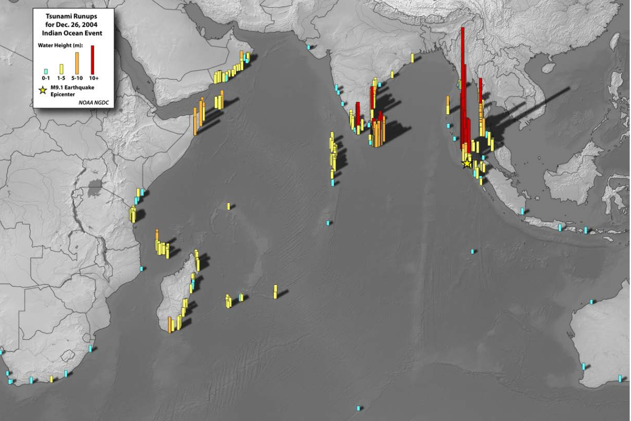 GTVRG TSUNAMI DISASTER 2004 DATABASE: NOAA TEN YEARS ON UPDATE