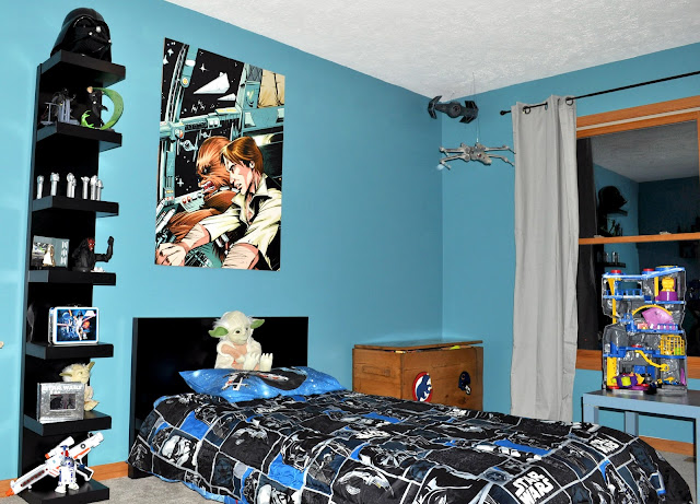 Always Chasing Life: Lil Man's Star Wars Bedroom.