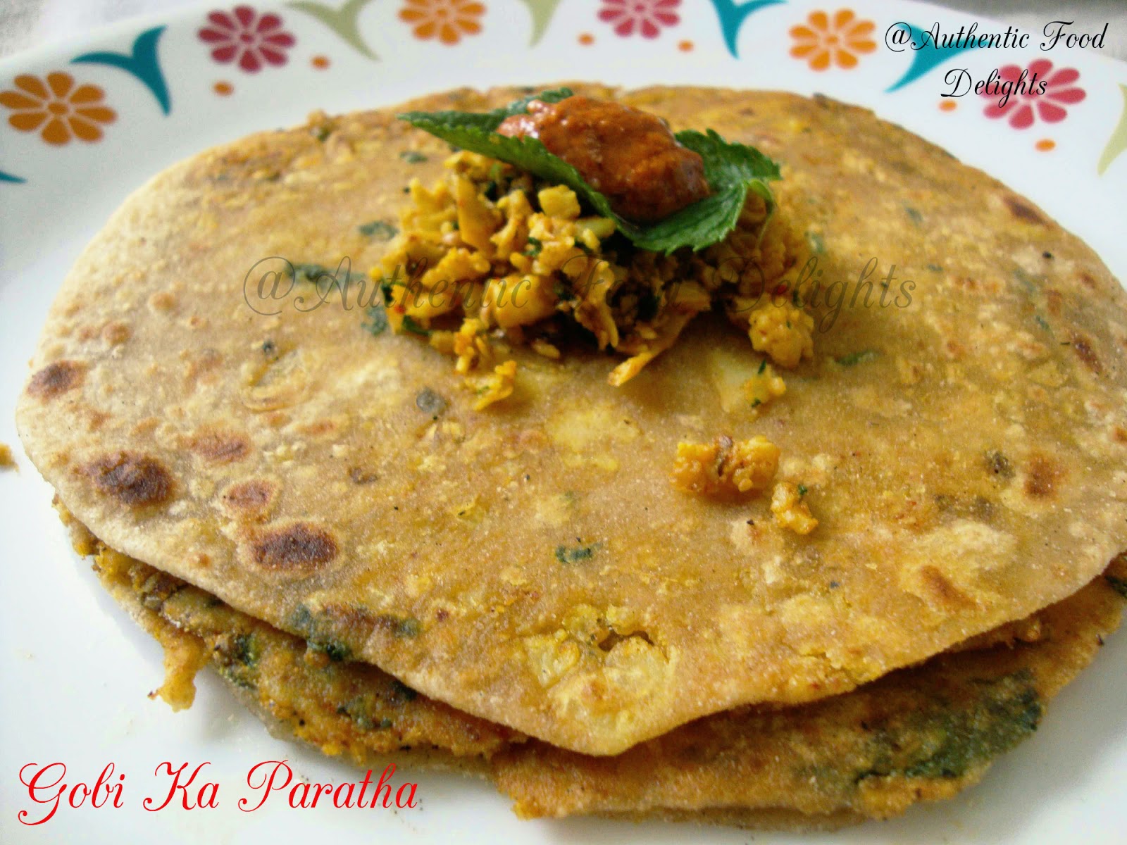 Authentic Food Delights: Gobi Paratha