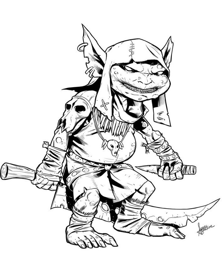 Treasure Hunters HQ: Goblin Class for B/X