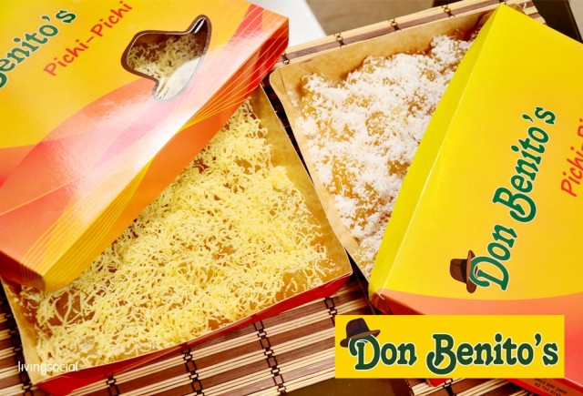 Don Benito’s Cassava Cake 1 party package of Pichi-Pichi for 10 to 15 ...