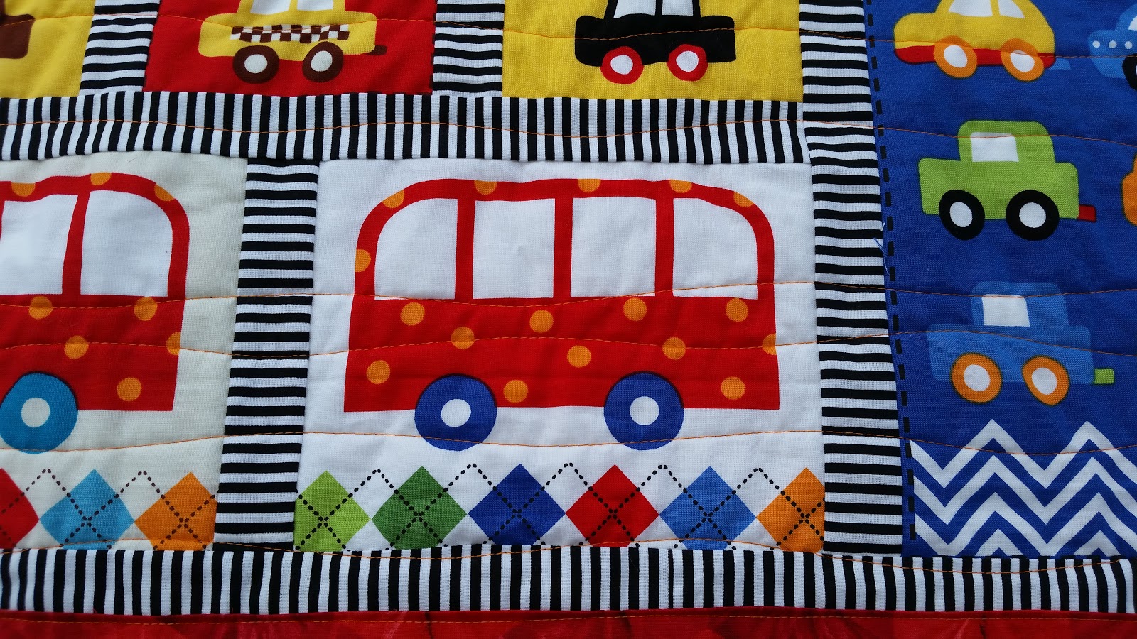 Quilt Odyssey: The wheels on the bus go round and round