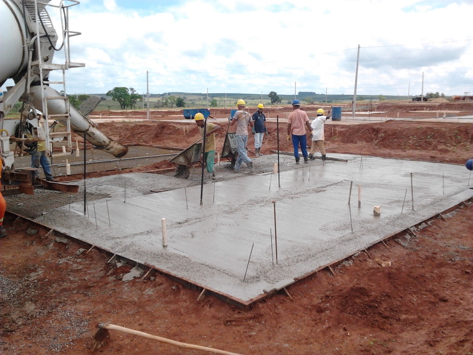 NoroMix Concreto Usinado: Fundação Radie em Sud Mennucci