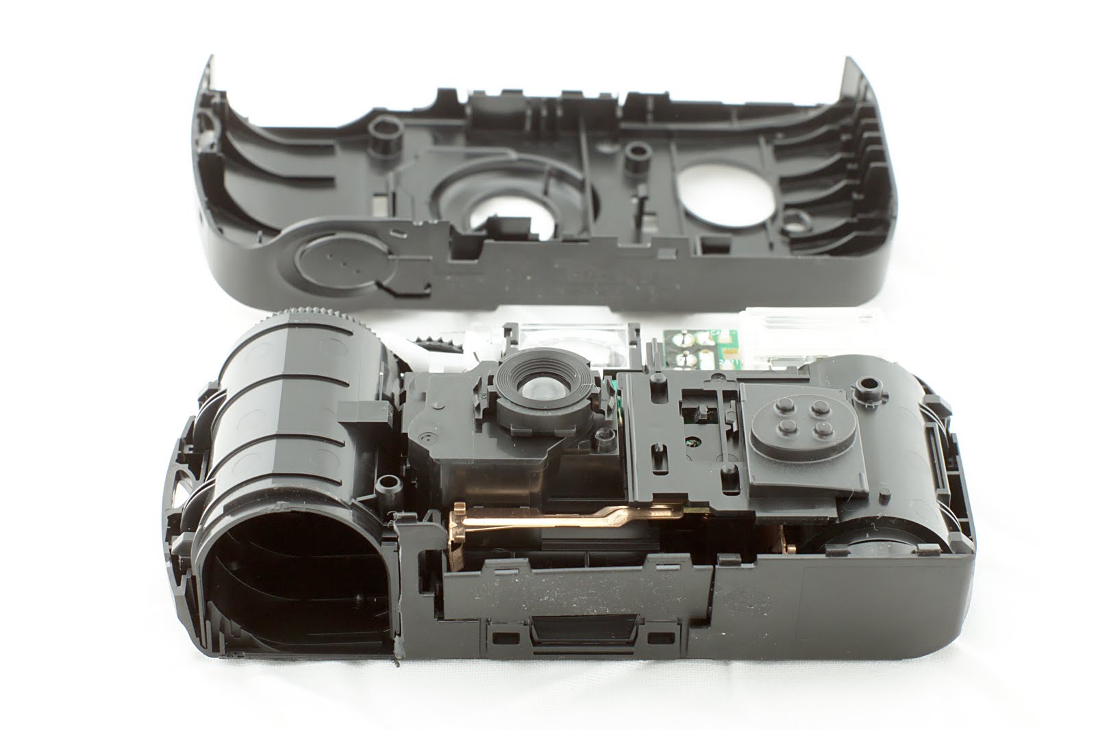 Highly Entropic: Taking apart a disposable camera
