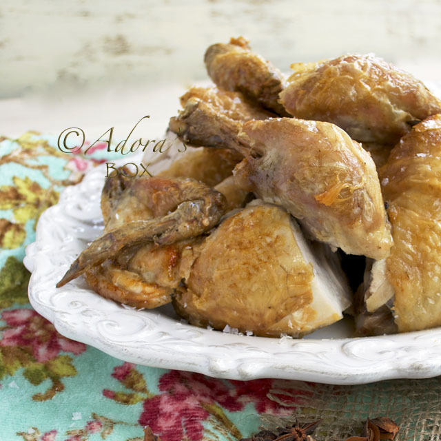 Adora's Box: CRISPY UNFRIED CHICKEN