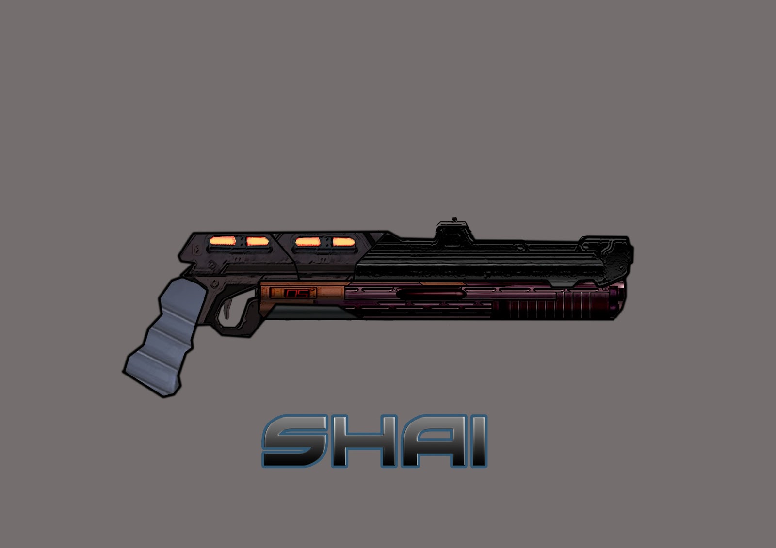 DD1101-Shaiful Amin: Futuristic Shotgun
