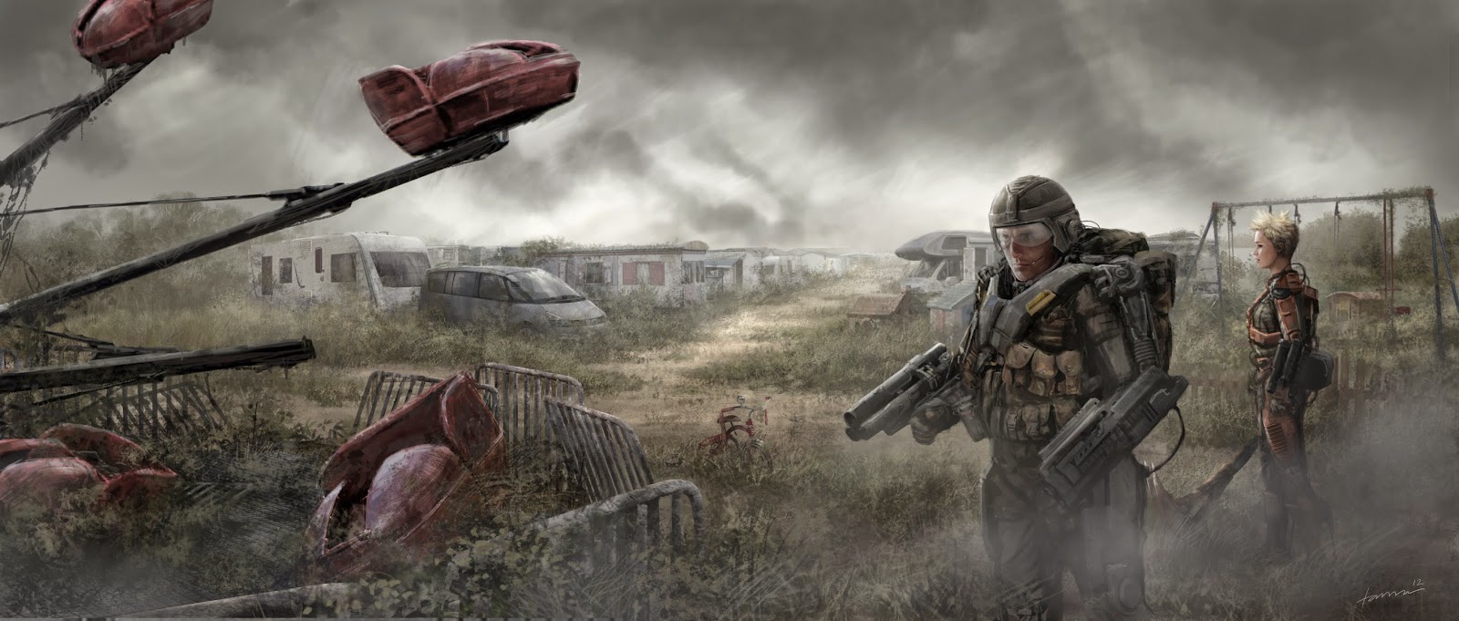 The art of Henrik Tamm: More concept art from Edge of Tomorrow