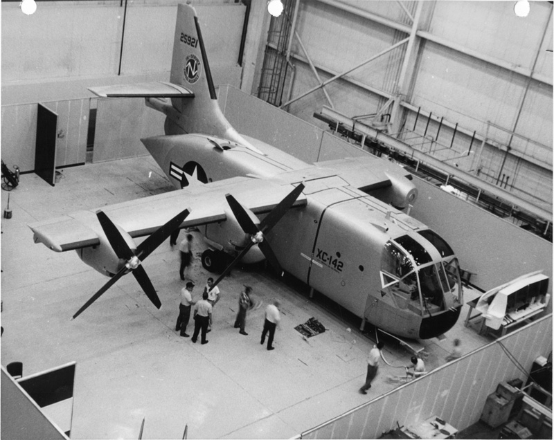 Voughtworks: XC-142 Mock-up