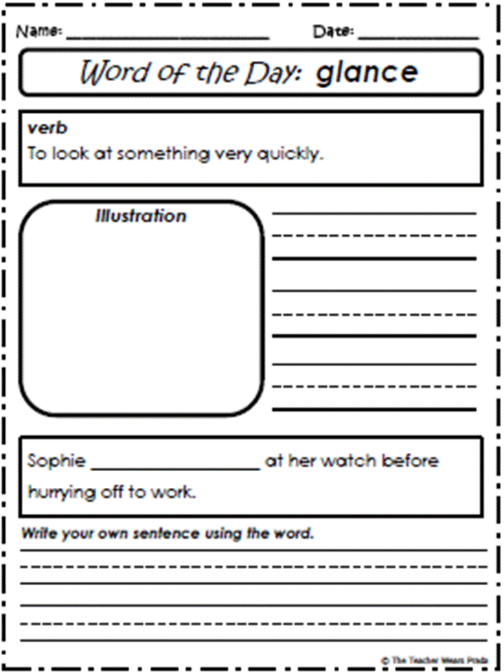 Word of the Day Quarter 2 - Teaching with Nesli