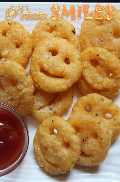 Homemade Potato Smiley Recipe / Potato Smiles Recipe - Recipe collection