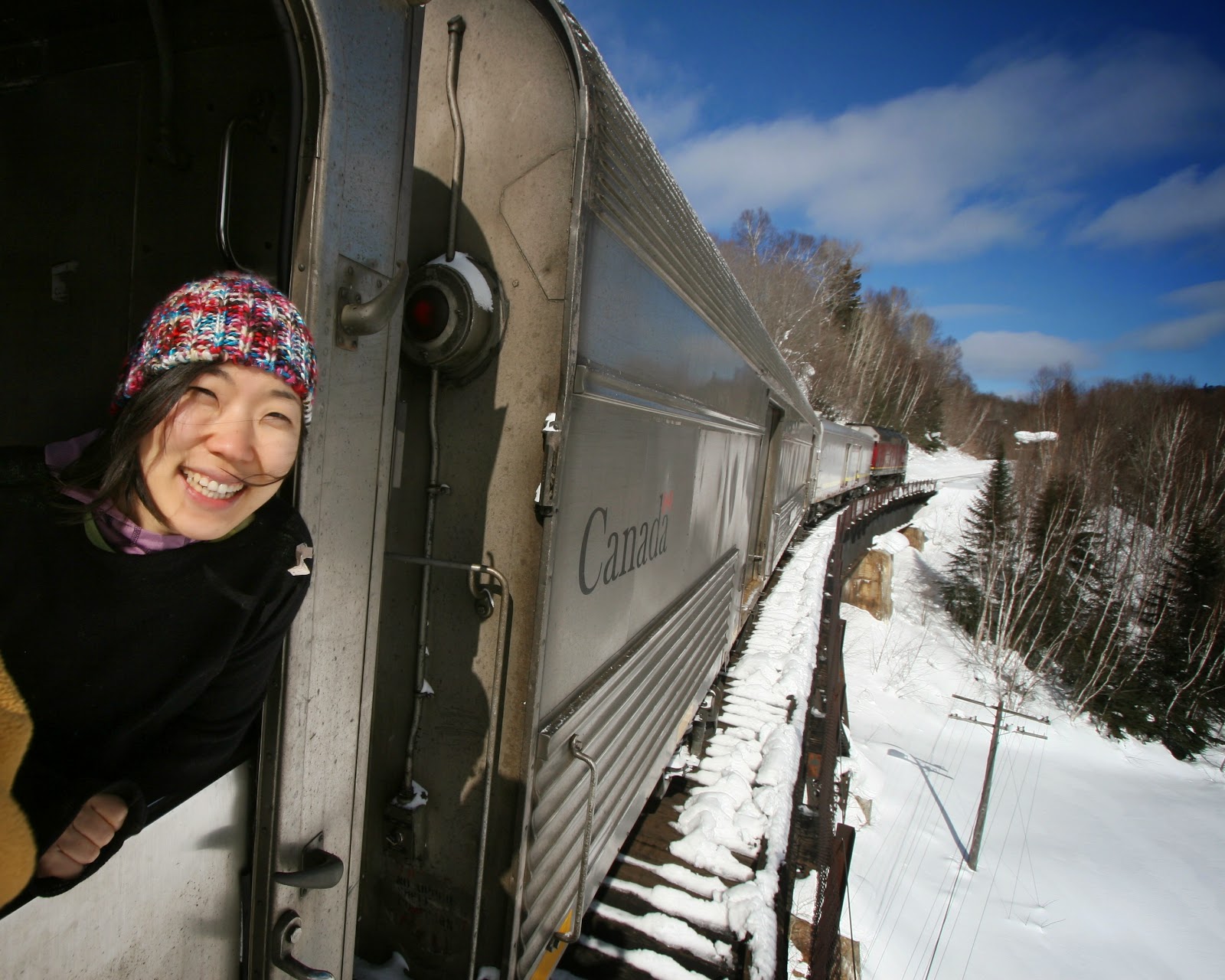 Lucky Lockie: Ice climbing with the Agawa Canyon train