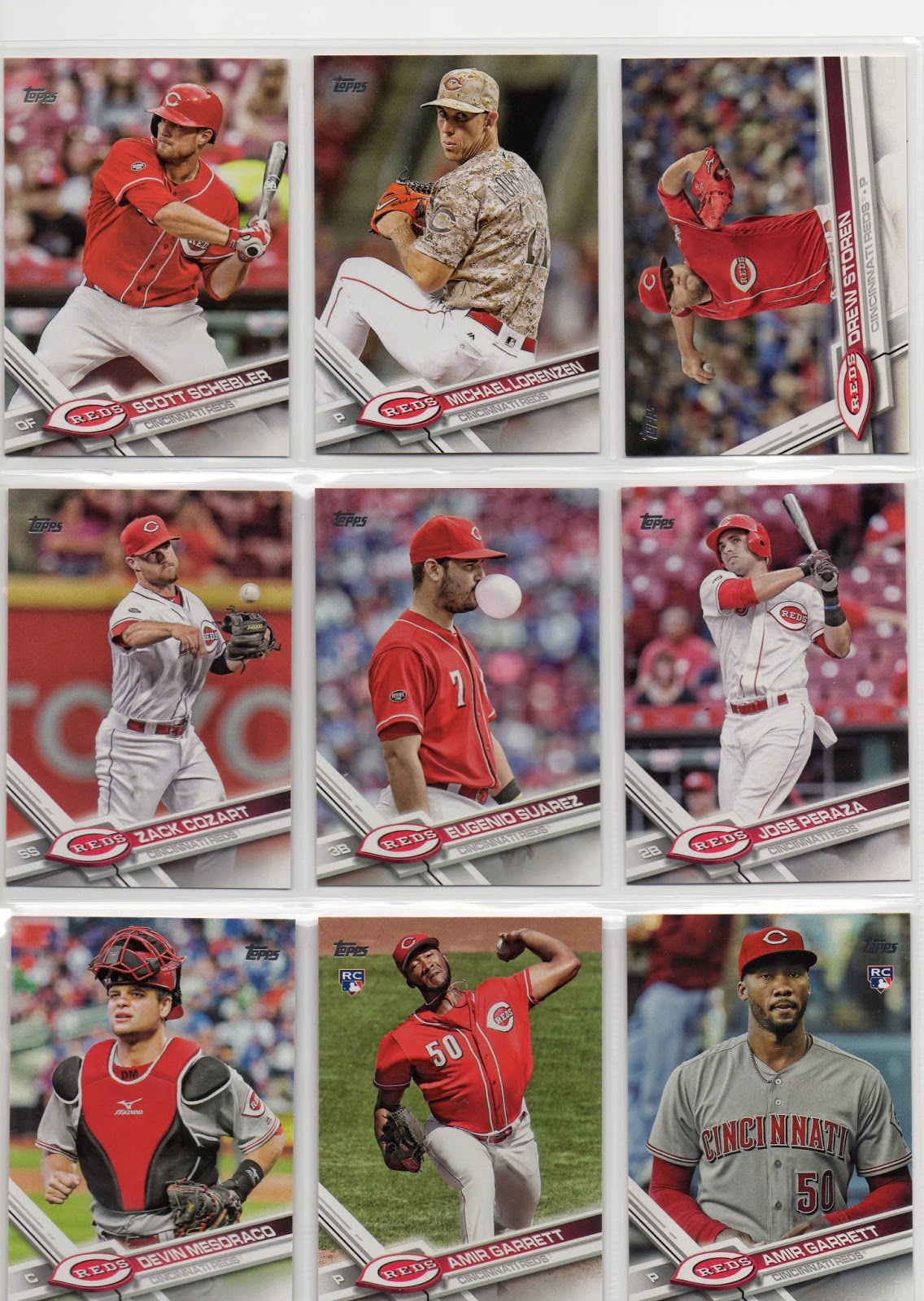 Cincinnati Reds Baseball Card Collector