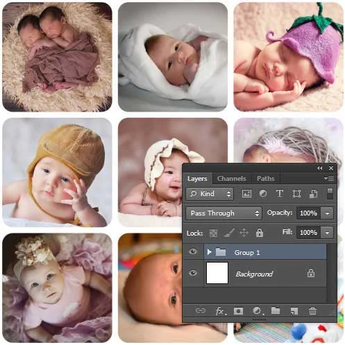 PhotoEffect: How to make a 3D Photo Cube Collage in Photoshop