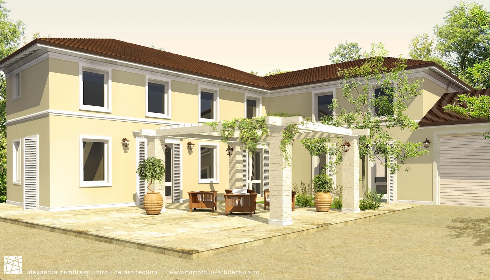 PROPUNERE DE DESIGN CLASIC, PENTRU FATADA UNEI CONSTRUCTII EXISTENTE ...