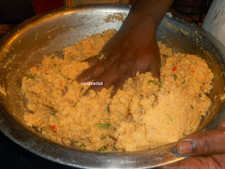 cooknrelish: Multi Lentil Fritter or " Thavala Vadai"