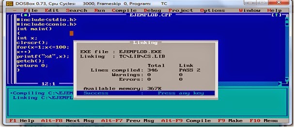 programacion basica: ejemplo de for