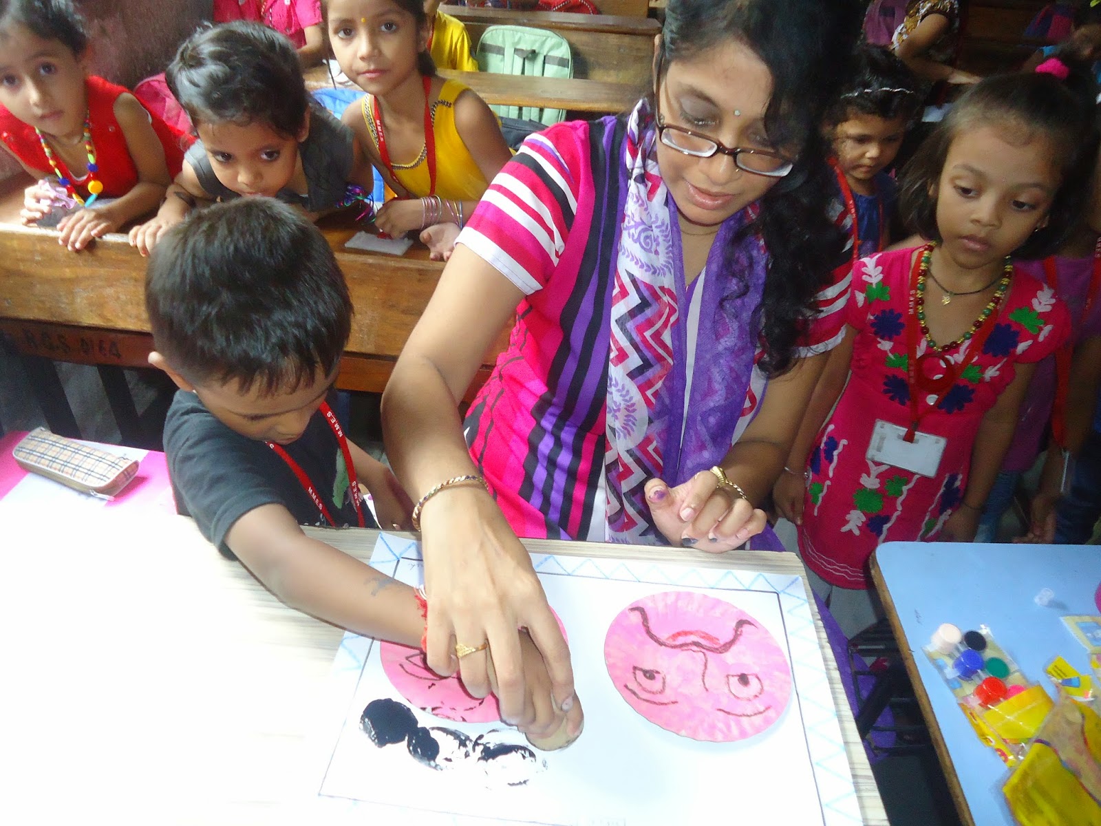 Firstep The Pre-School: PAPER TEARING ACTIVITY