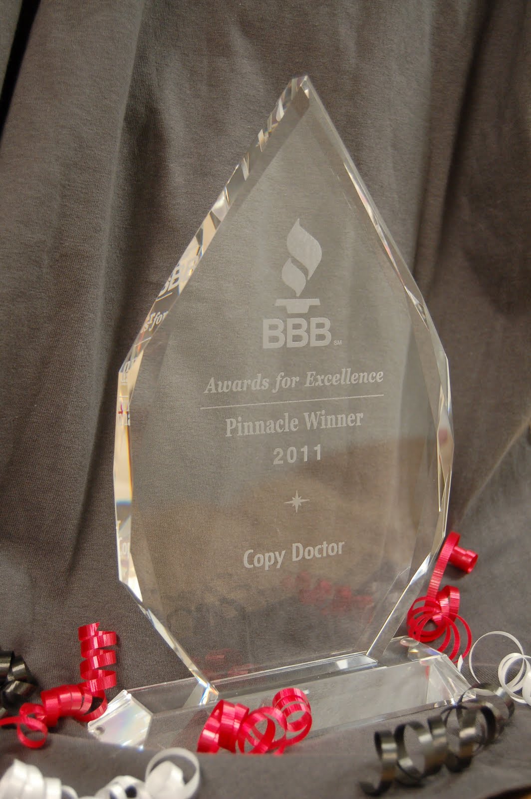 Copy Doctor: Better Business Bureau Recognizes Copy Doctor with the ...