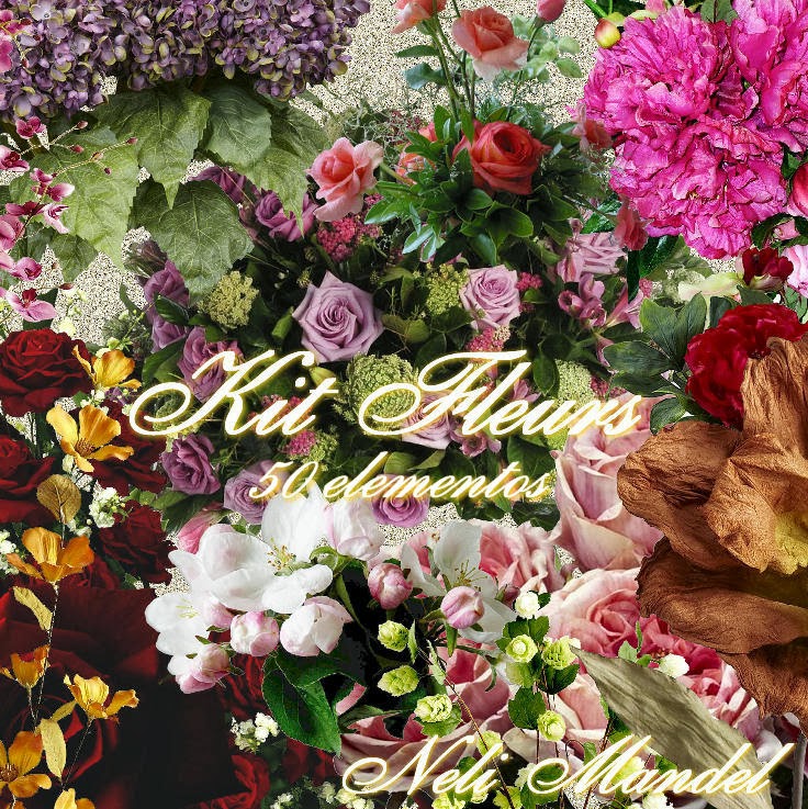 Lugar Encantado da Neli : KIT FLEURS - FREEBIE