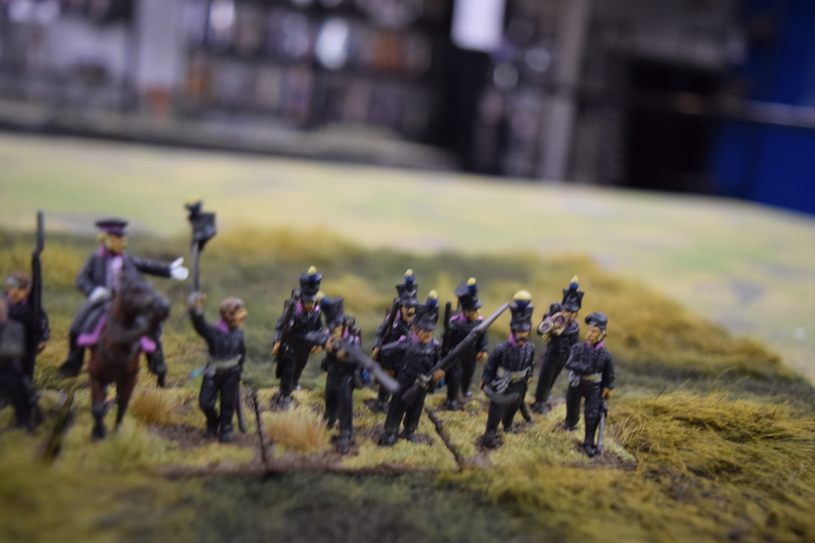 Während des Krieges: Black Brunswickers