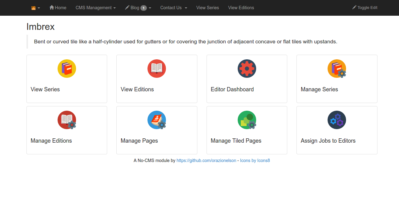 nelsonDev: Link texts with images: Imbrex