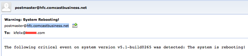 Ken Felix Security Blog: Upgrading a Fortimail Appliance