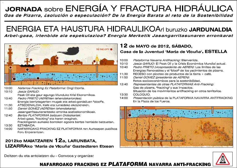 NAFARROAKO FRACKING EZ *** PLATAFORMA *** NAVARRA ANTI FRACKING: PRESENTACIÓN DE LA "NAFARROAKO ...