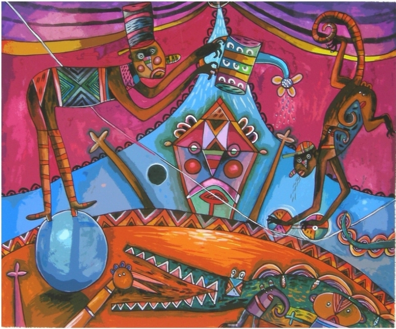 El Hurgador [Arte en la Red]: Fernando Andriacci [Pintura, Serigrafía]