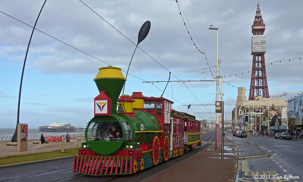 Blackpool Tram Blog: Western Train on Private Hire