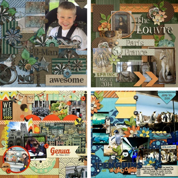 AK Designs: Scrap By Numbers 7, Winners & Freebie!!